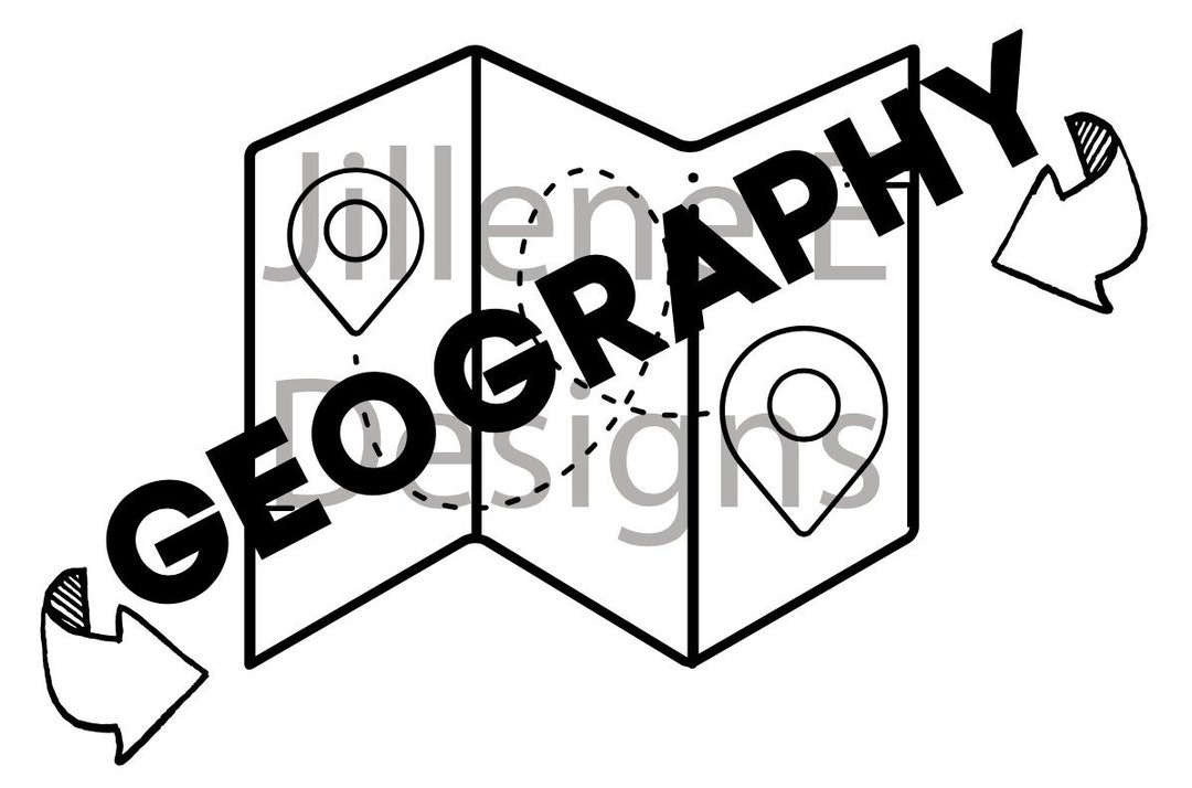 Geography Map Clip Art, Social Studies Clip Art, Geography SVG, Social ...