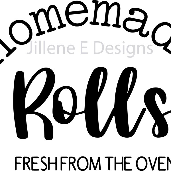 Homemade Rolls Svg - Etsy