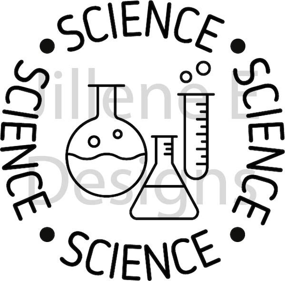 Science Class Clipart Black And White