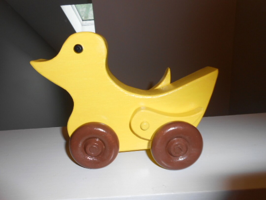 Wood Duck Toy - Etsy