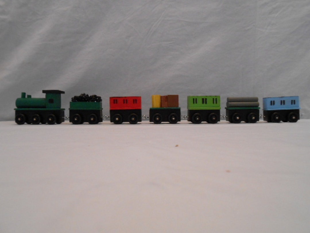 Mini Wood Train - Etsy