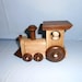 Wood Toy Train - Etsy