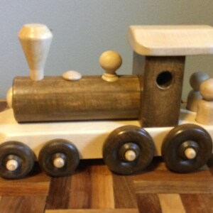 Large Wood Locomotive - Etsy