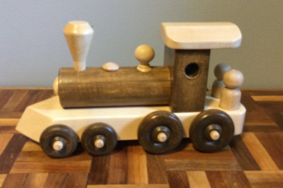 Large Wood Locomotive | Etsy