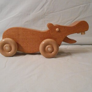 Wood Hippo - Etsy