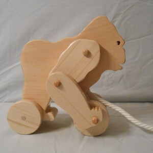 Wood Gorilla - Etsy