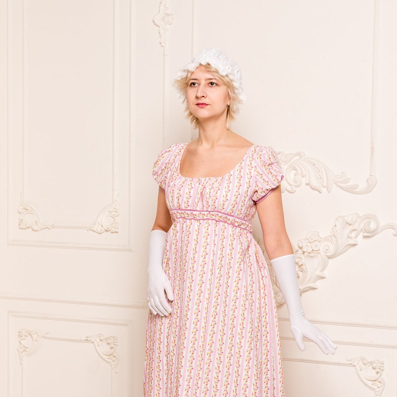 Regency Dress - Etsy