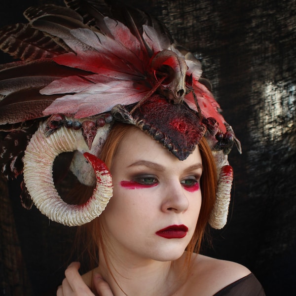 Shaman Headdress - Etsy