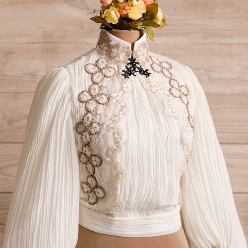 Edith Cushing's Silk Nightgown Crimson Peak Edwardian - Etsy