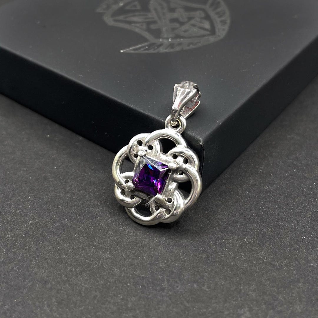 Fantasy Pendant “ungil's Harmony”, Handmade Elven Amulet With Crystal ...