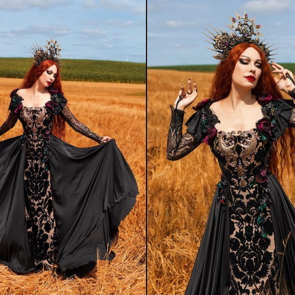 Gothic Ball Gown - Etsy