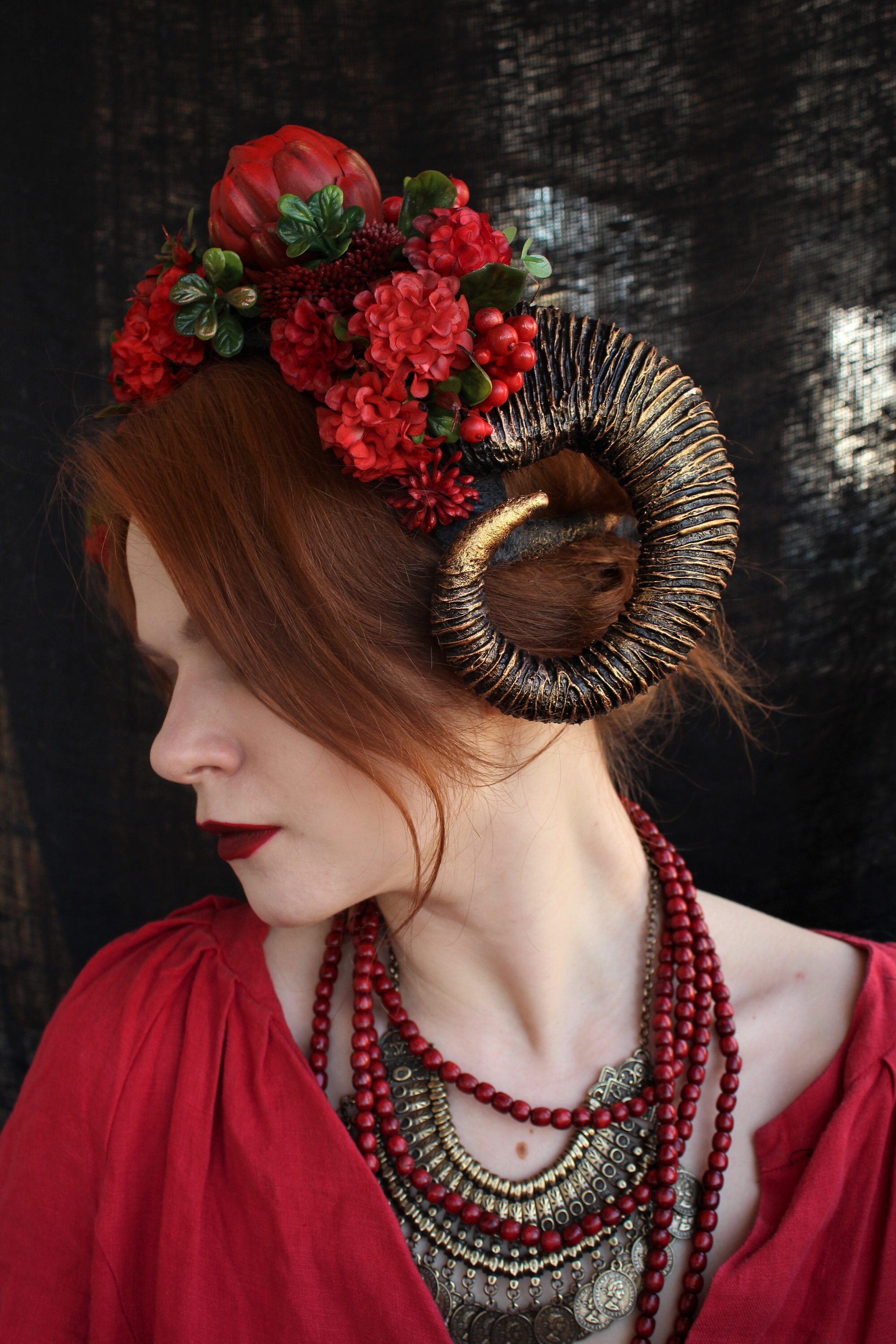 Faun Cosplay Horns