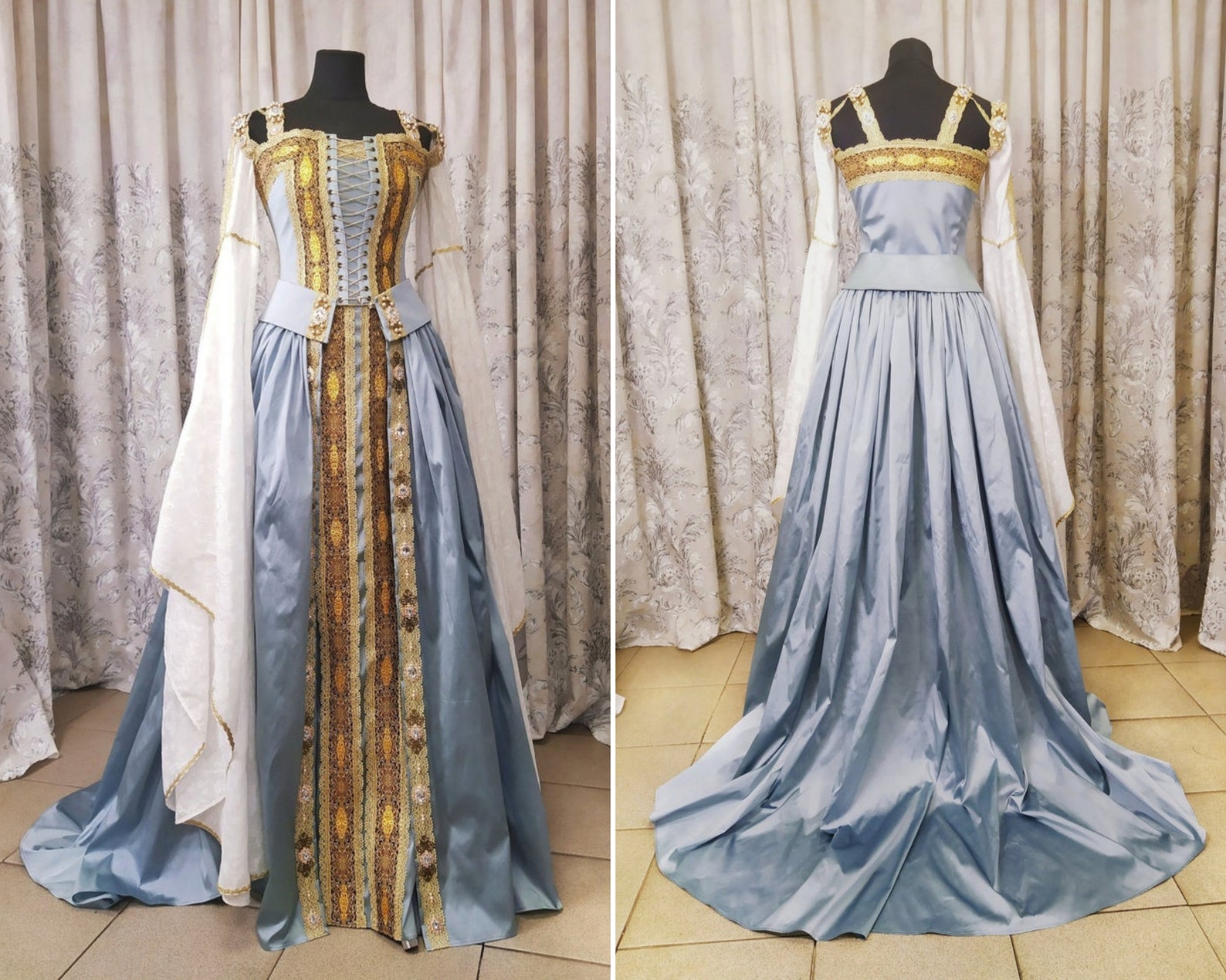 Italian Renaissance Courtesan Dress Inspired by Dangerous - Etsy Canada