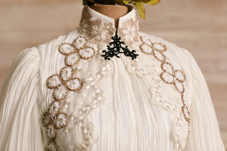 Edwardian Blouse Edith Cushing's Shirt Edwardian | Etsy