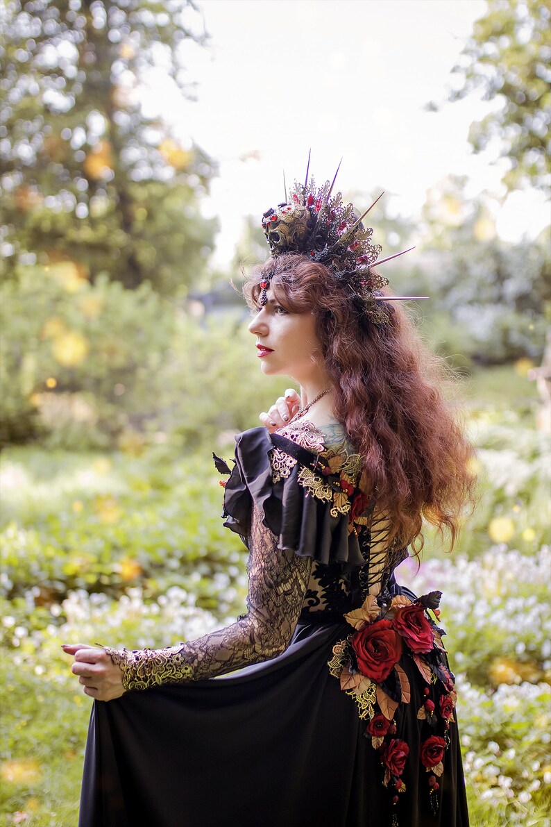 Luxury Gothic Dress Vampire Gown Gothic Wedding Dress Dark - Etsy