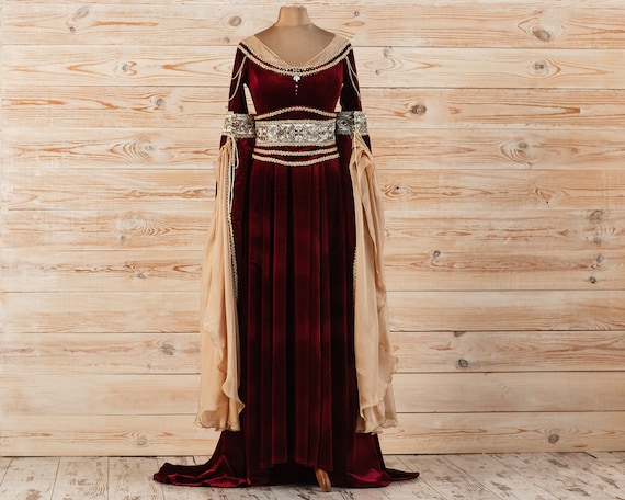 Red Fantasy Wedding Dresses