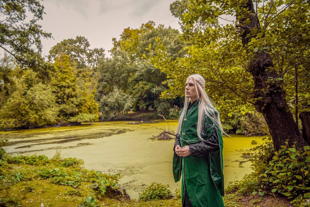 Elven Legolas Costume, Elven Wedding Costume for Men, Fantasy LARP ...