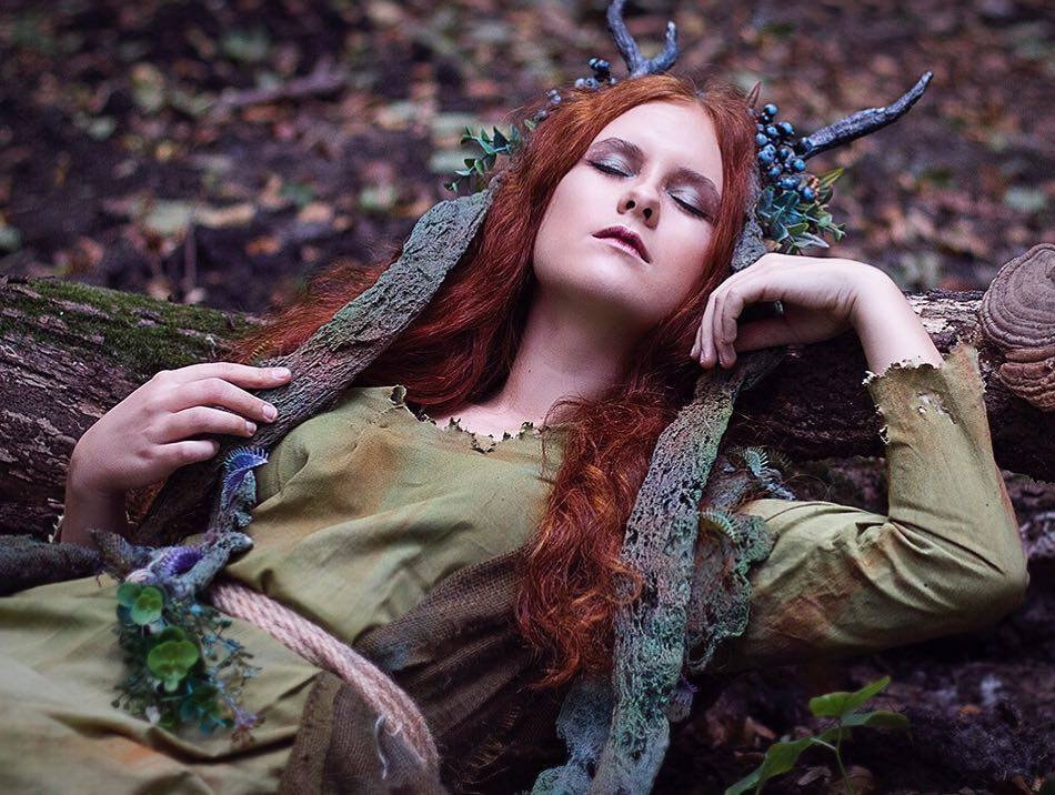 Enchanted Forest Horns Headdress Druid Costume Acsessories | Etsy Australia