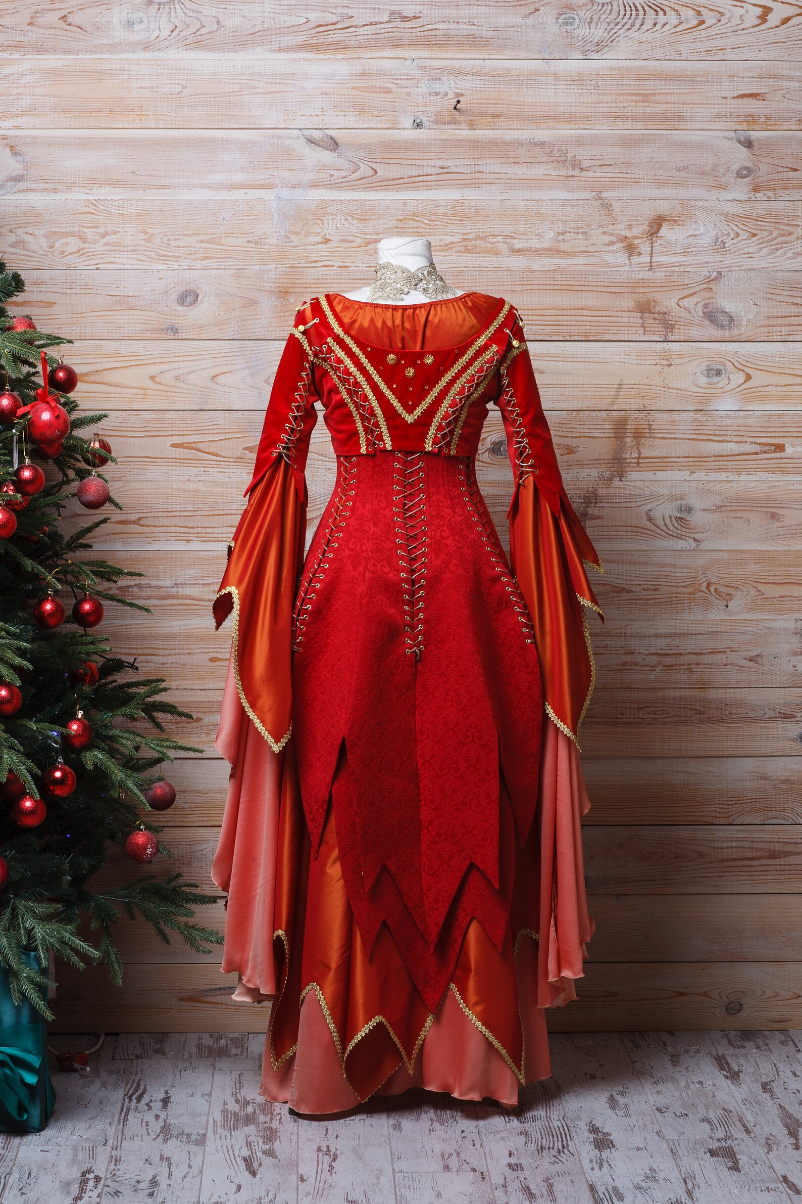 Fantasy Phoenix Robe Robe de fée dautomne Robe de | Etsy