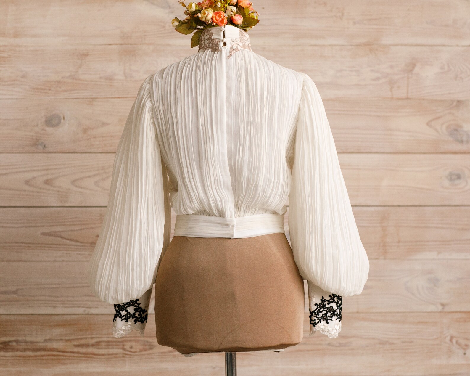 Edwardian Blouse, Edith Cushing's Shirt, Edwardian Clothing, Crimson ...