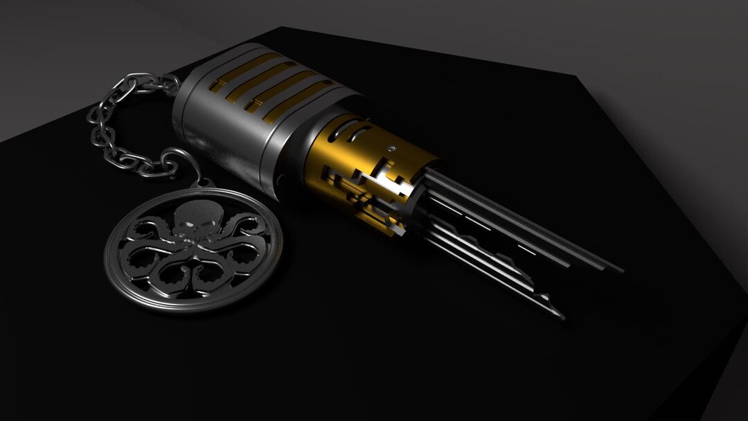 Hydra Car Key, Digital Print Files, Captain America the First Avenger ...