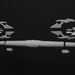 AVP Predator Requiem Spear/staff Digital Print Files Extended and ...