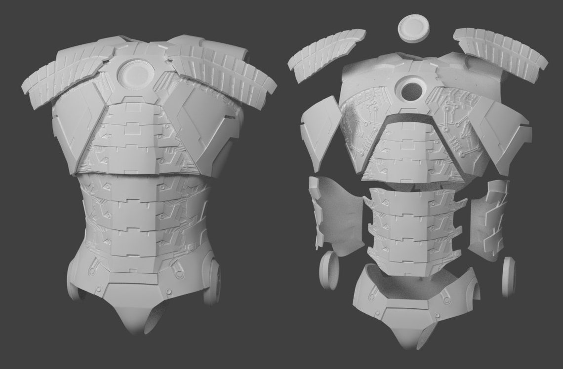 Iron Man Mark 5 Suit Armor Digital Files for 3d Print | Etsy