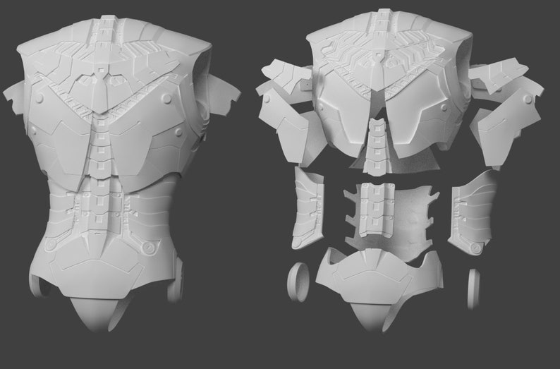 Iron Man Mark 5 Suit Armor Digital Files for 3d Print - Etsy