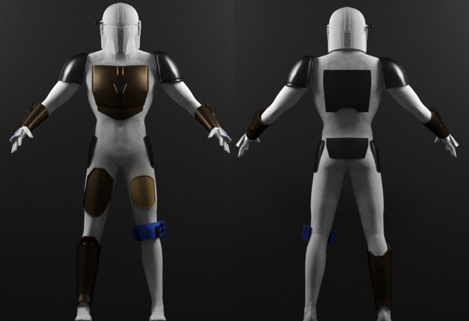 Mandalorian Full Armor Season 1 Digital Files | Etsy