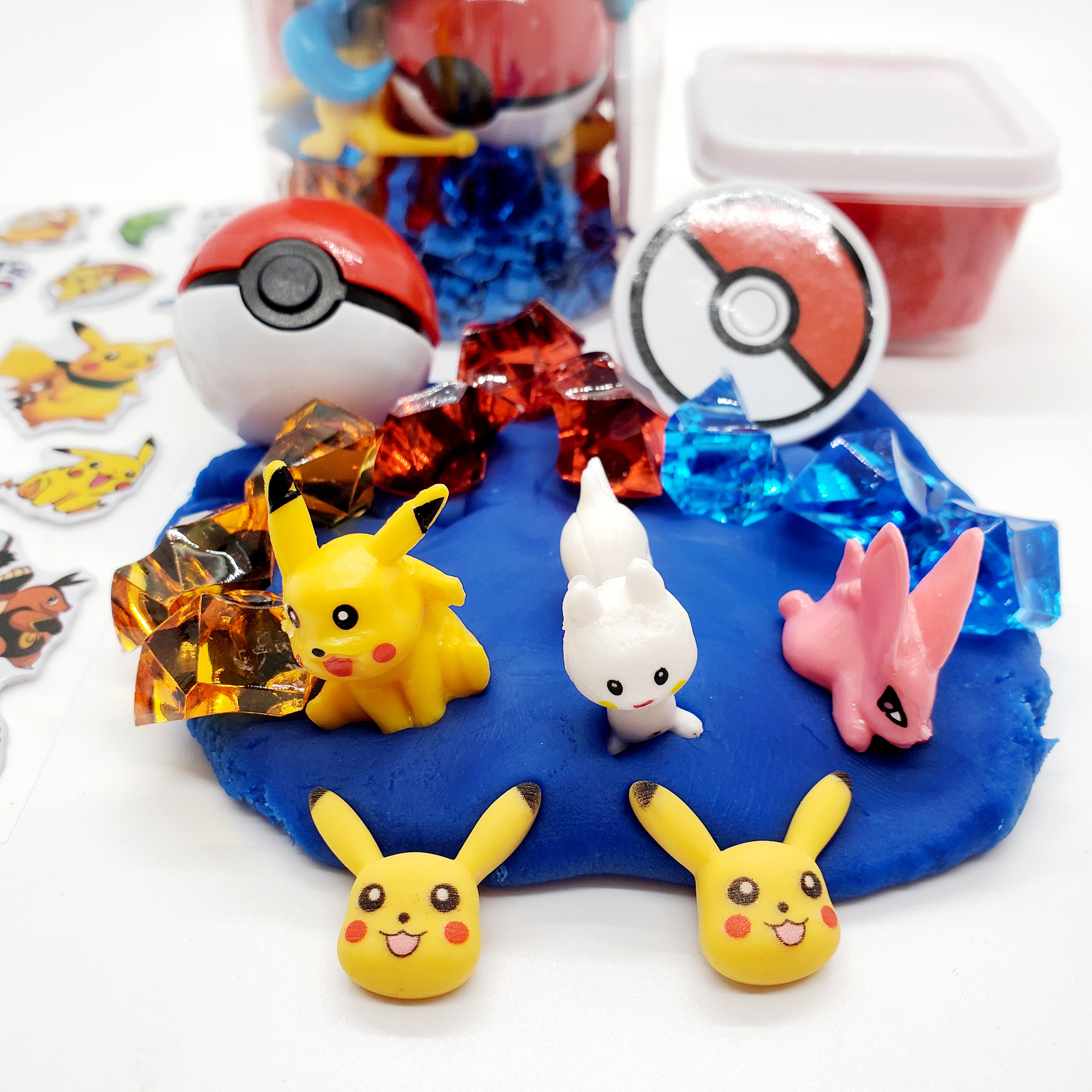 Pokemon Playdough Sensory Kit - Etsy