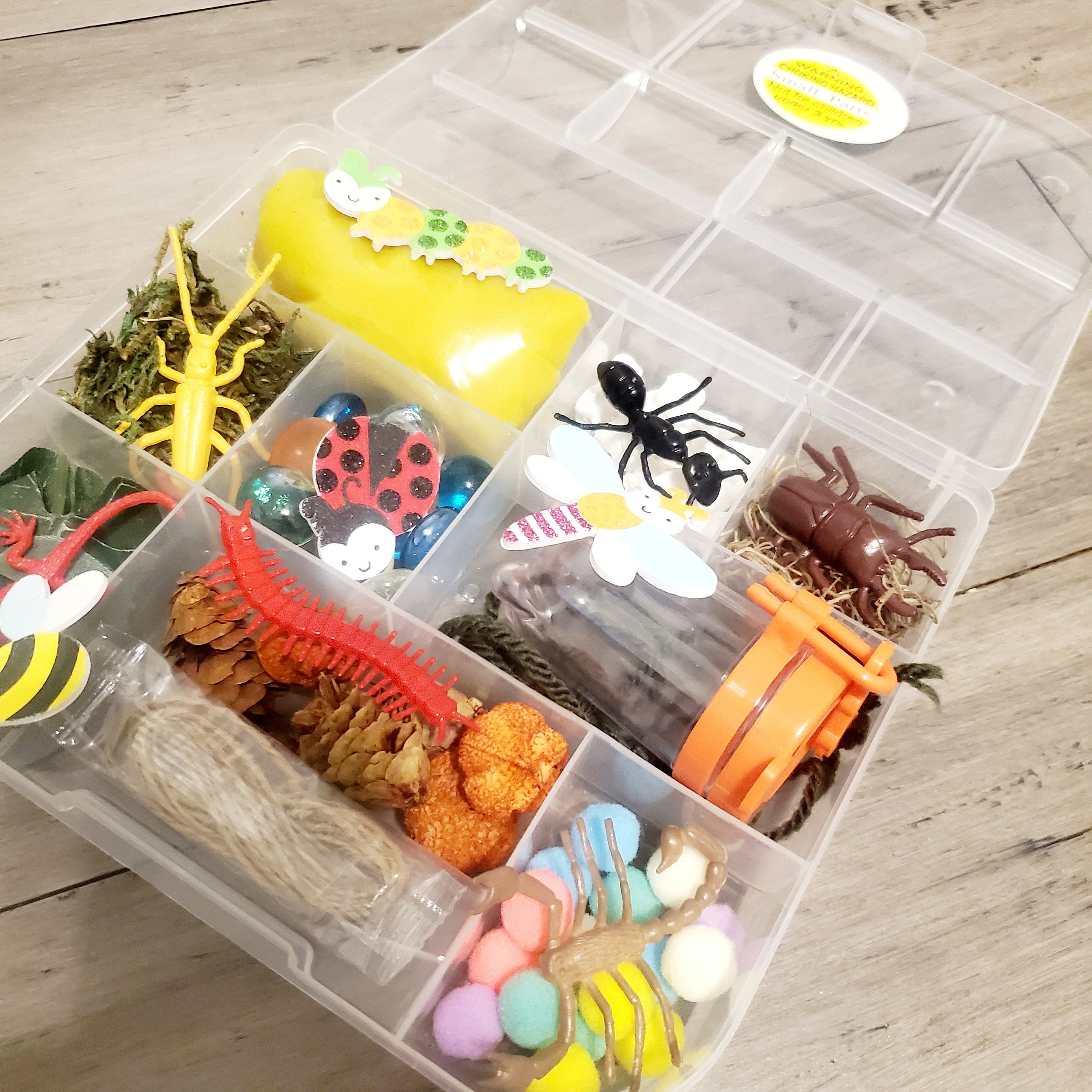 Insect Playdough Sensory Kit - Etsy