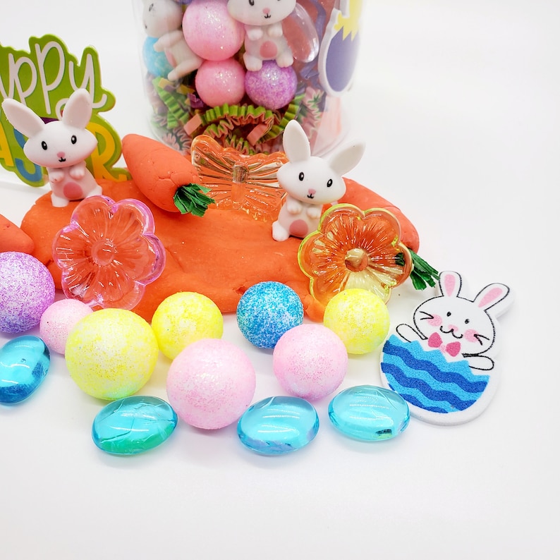 Easter Mini Playdough Sensory Kit - Etsy
