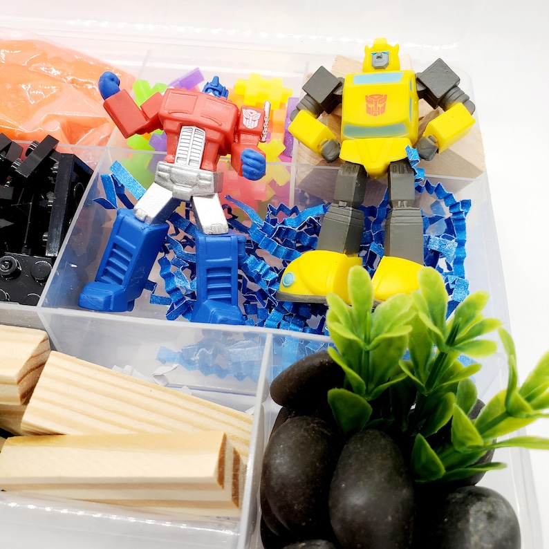 Transformers Playdough Sensory Kit - Etsy