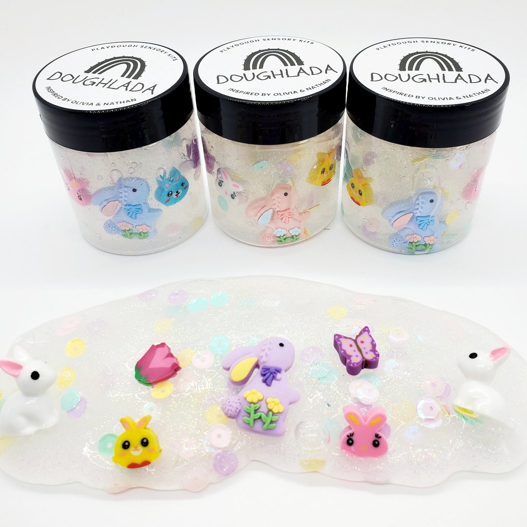 Spring Glitter Slime - Etsy