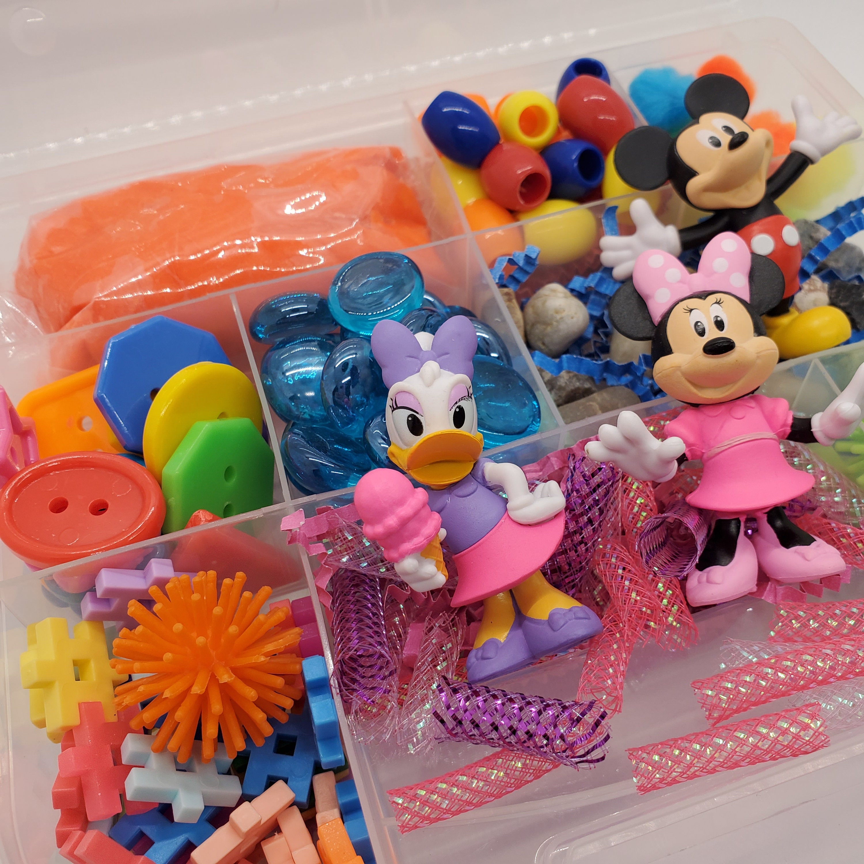 Mickey and Friends Playdough Sensory Kit - Etsy