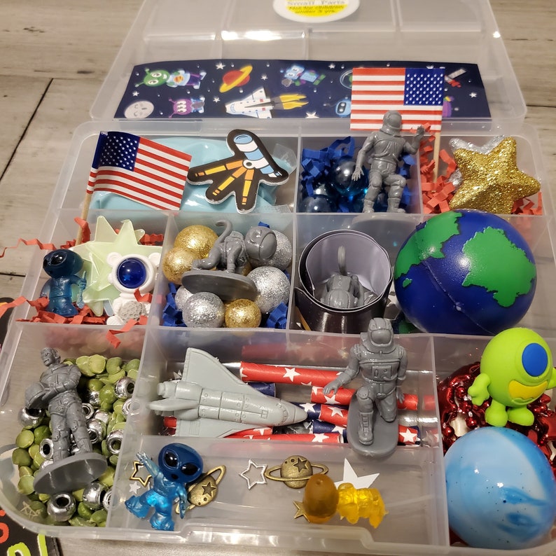 Space Playdough Sensory Kit - Etsy