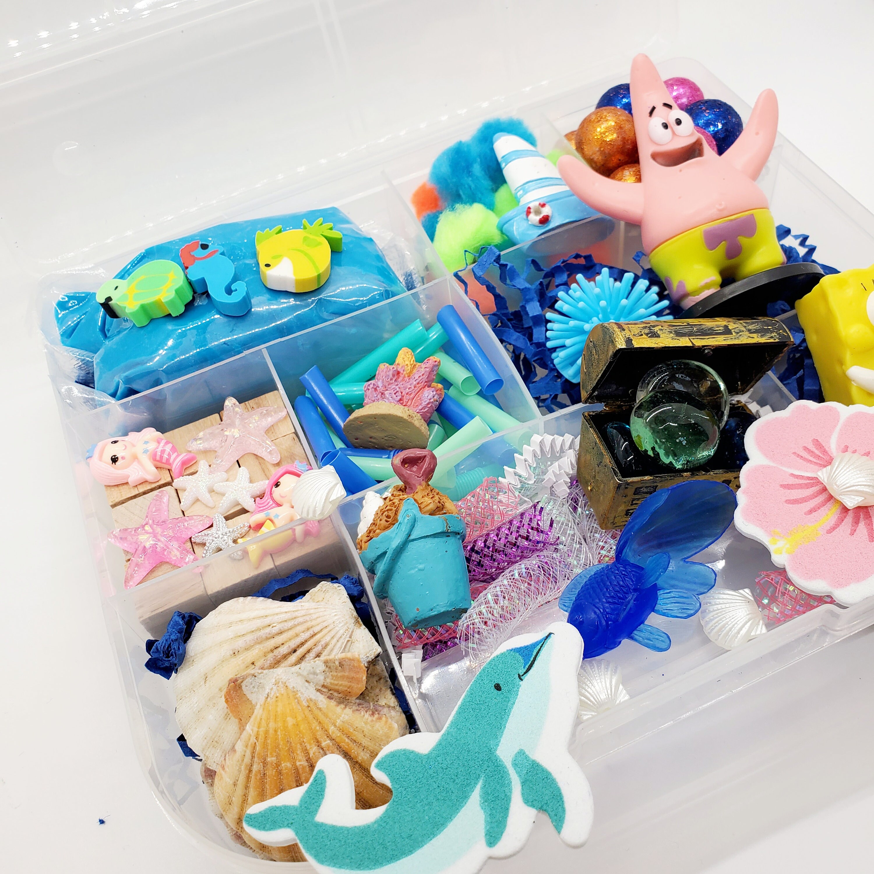 Spongebob Playdough Sensory Kit - Etsy