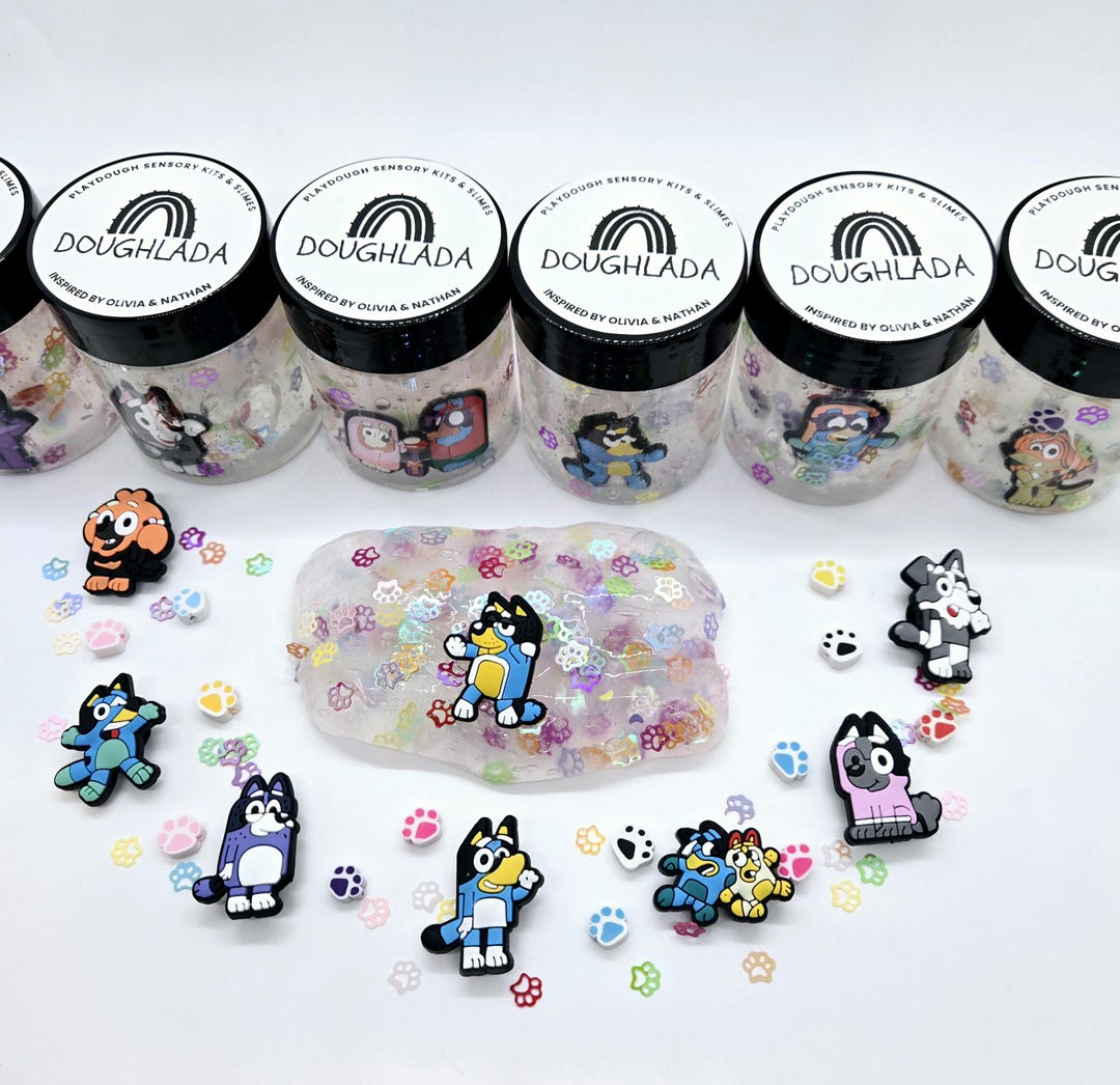 Bluey Dog Slime - Etsy