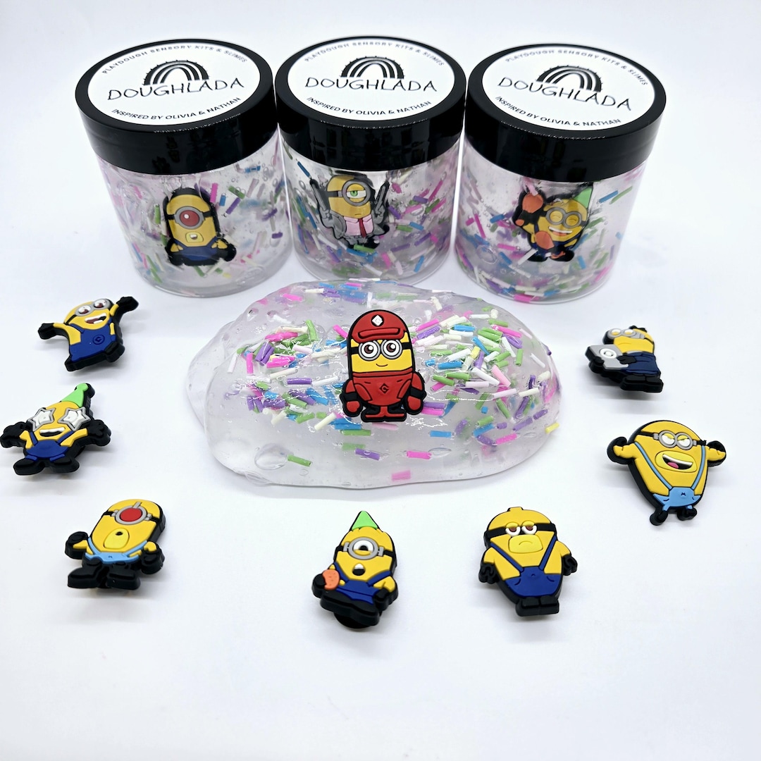 Minion Slime With Charm (4.5oz) - Etsy