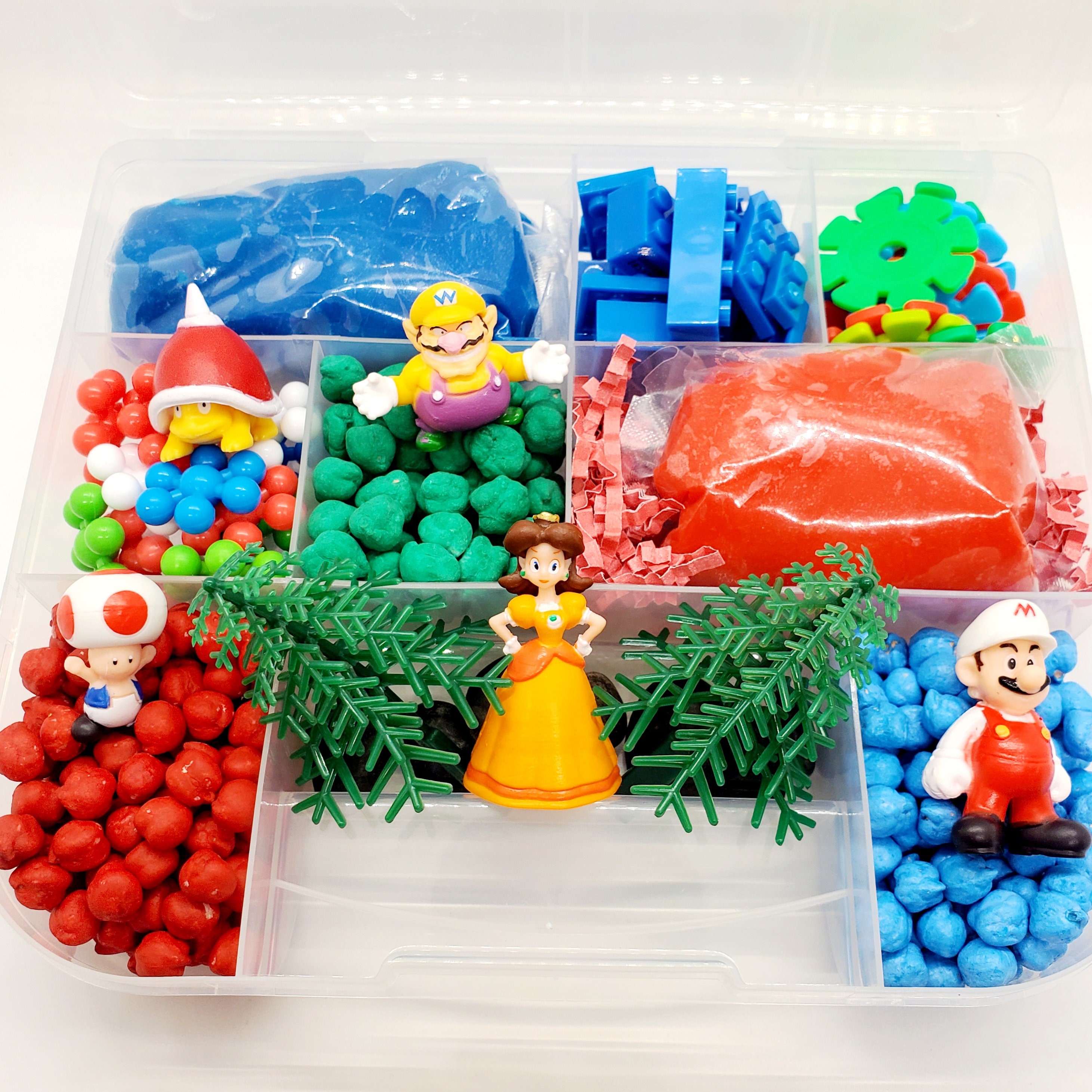 Super Mario Brothers Playdough Sensory Kit - Etsy Australia