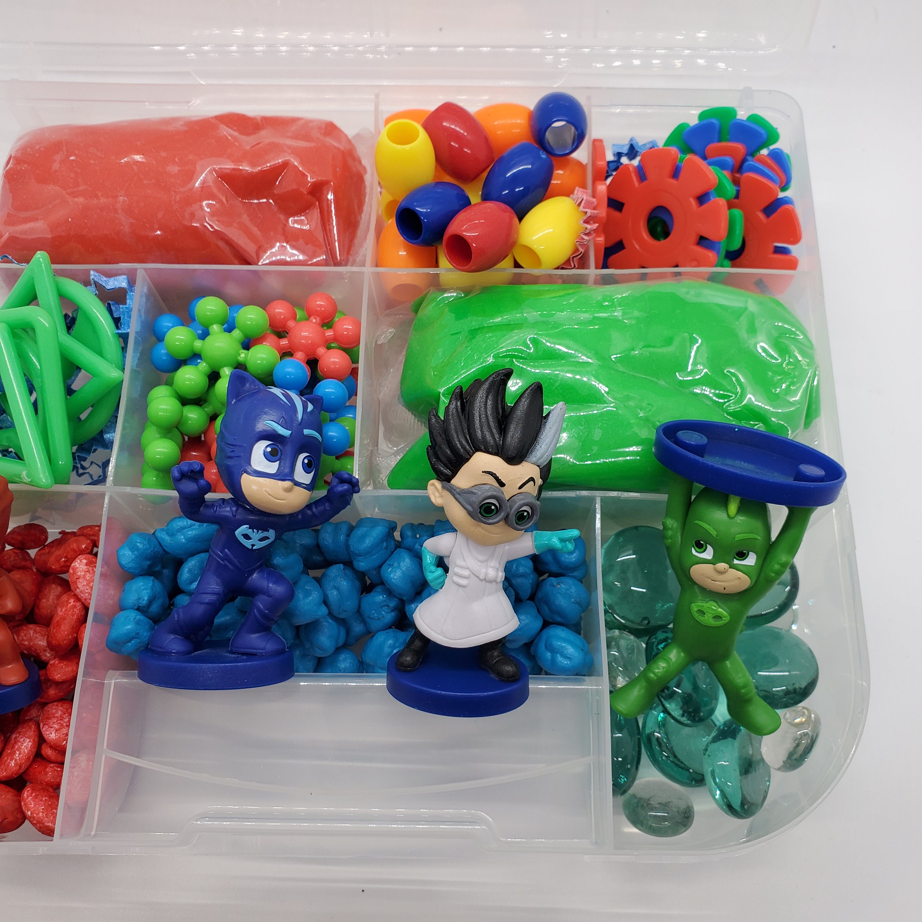 PJ Masks Playdough Sensory Kit - Etsy Australia