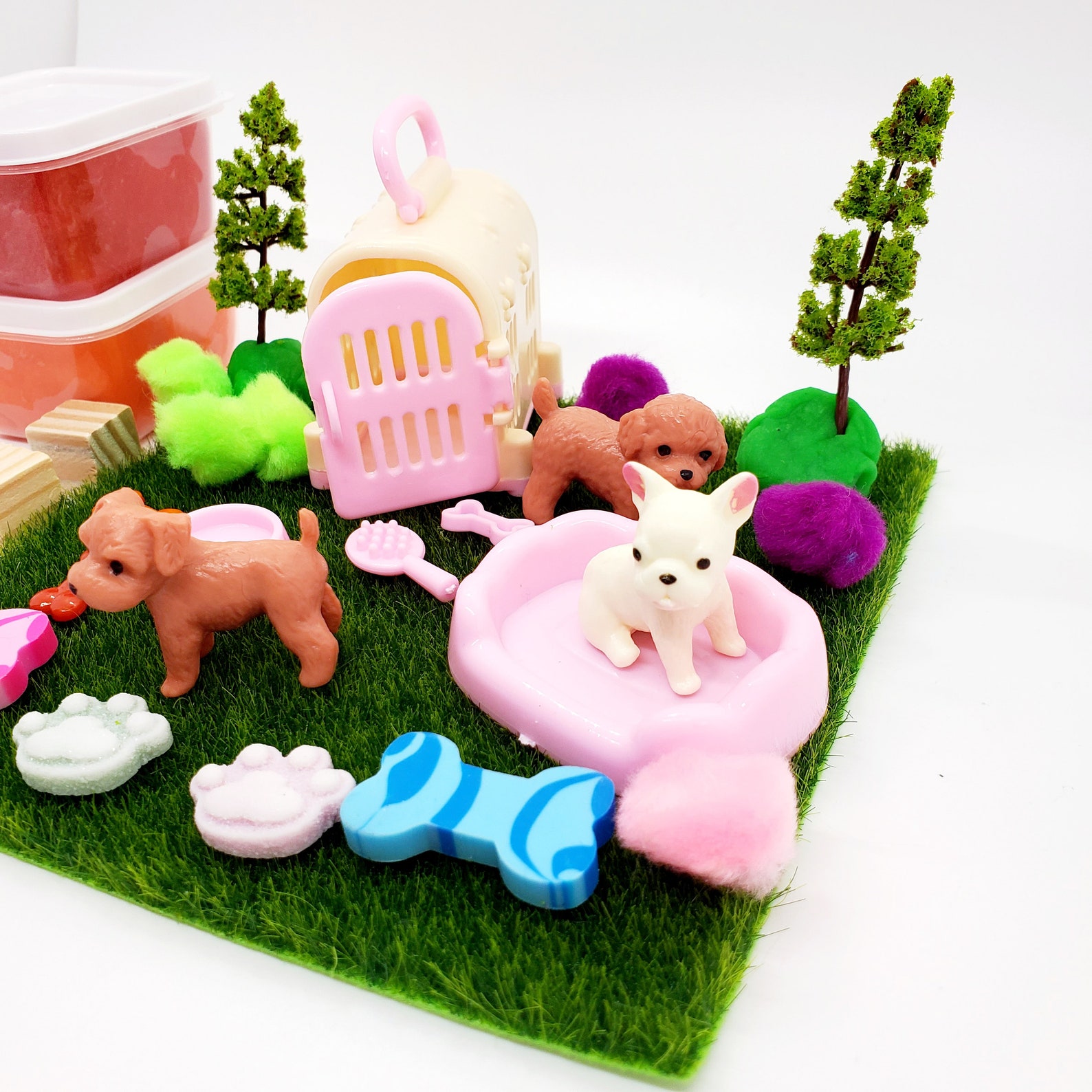 Puppy Dog Playdough Sensory Kit - Etsy