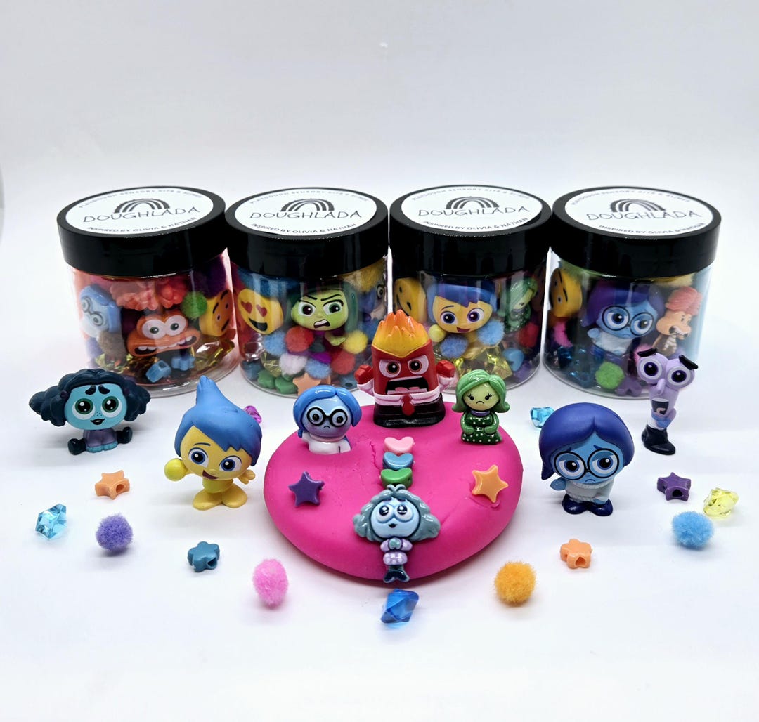 Inside Out Playdough Sensory Kit - Etsy