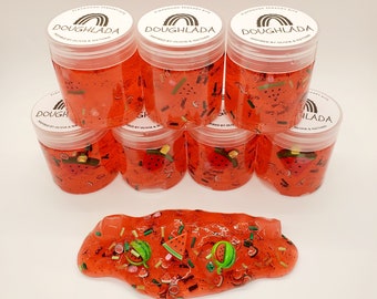 Watermelon Crunch Slime - Etsy