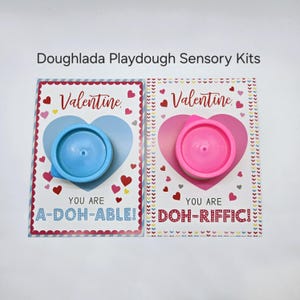 Valentine's Day Playdough Favor - Etsy