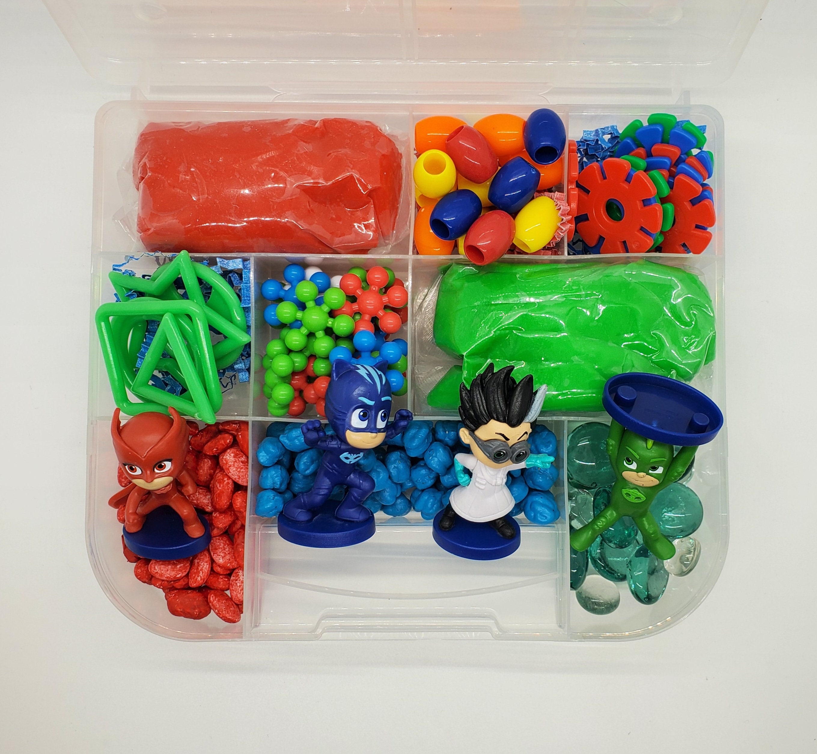 PJ Masks Playdough Sensory Kit - Etsy Australia