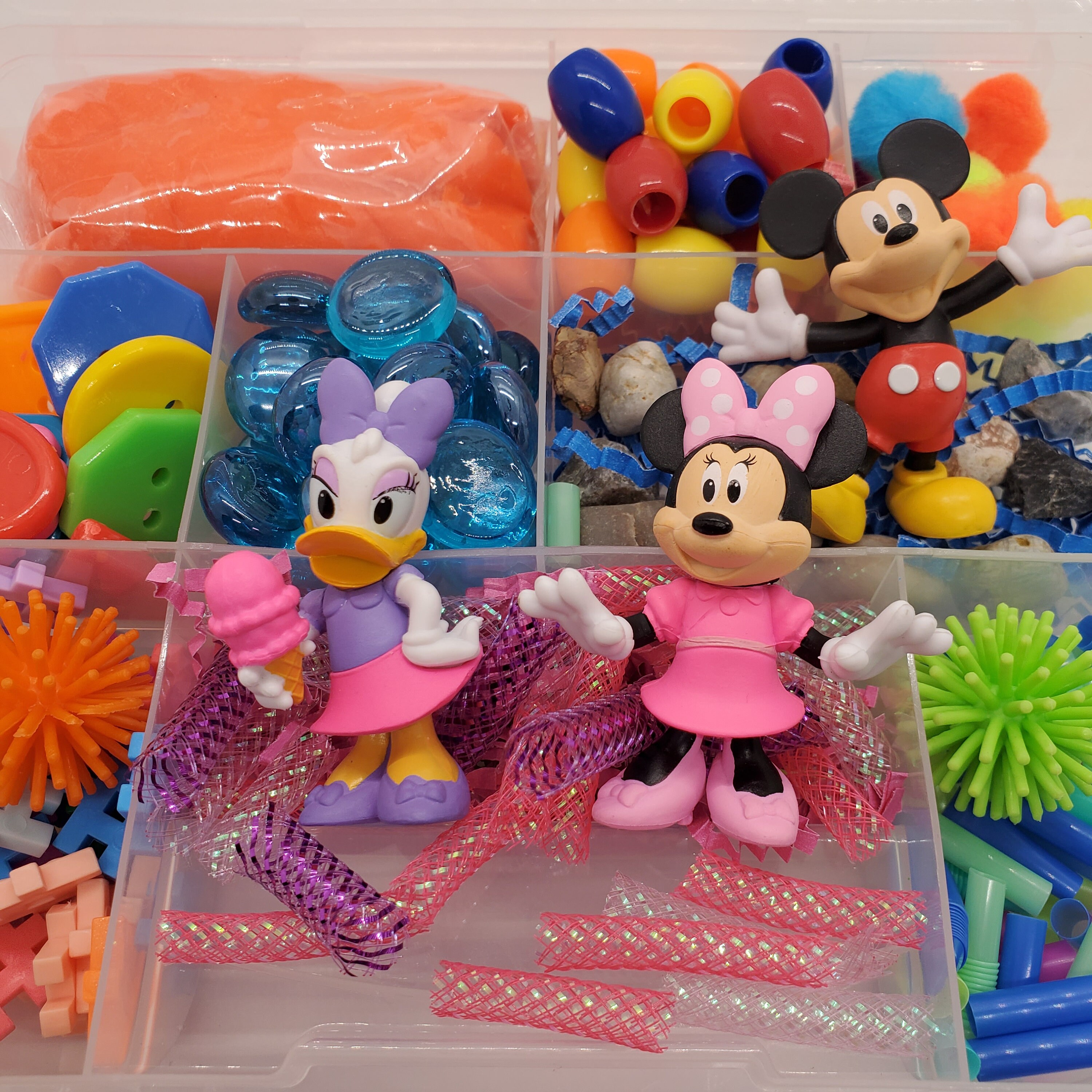 Mickey and Friends Playdough Sensory Kit - Etsy