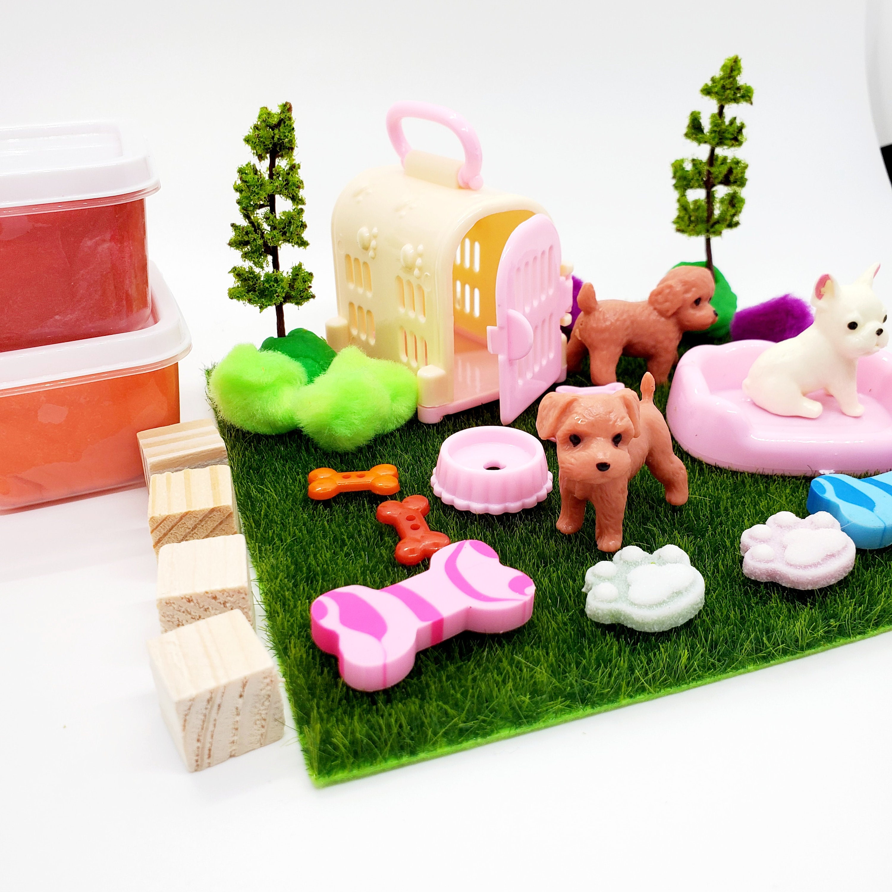 Puppy Dog Playdough Sensory Kit - Etsy