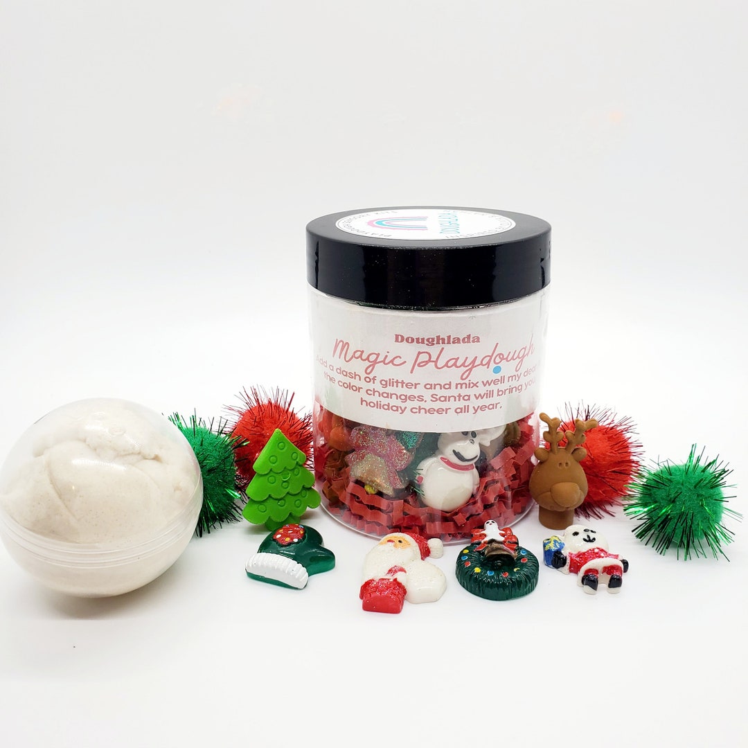 Magic Holiday Playdough Sensory Kit - Etsy