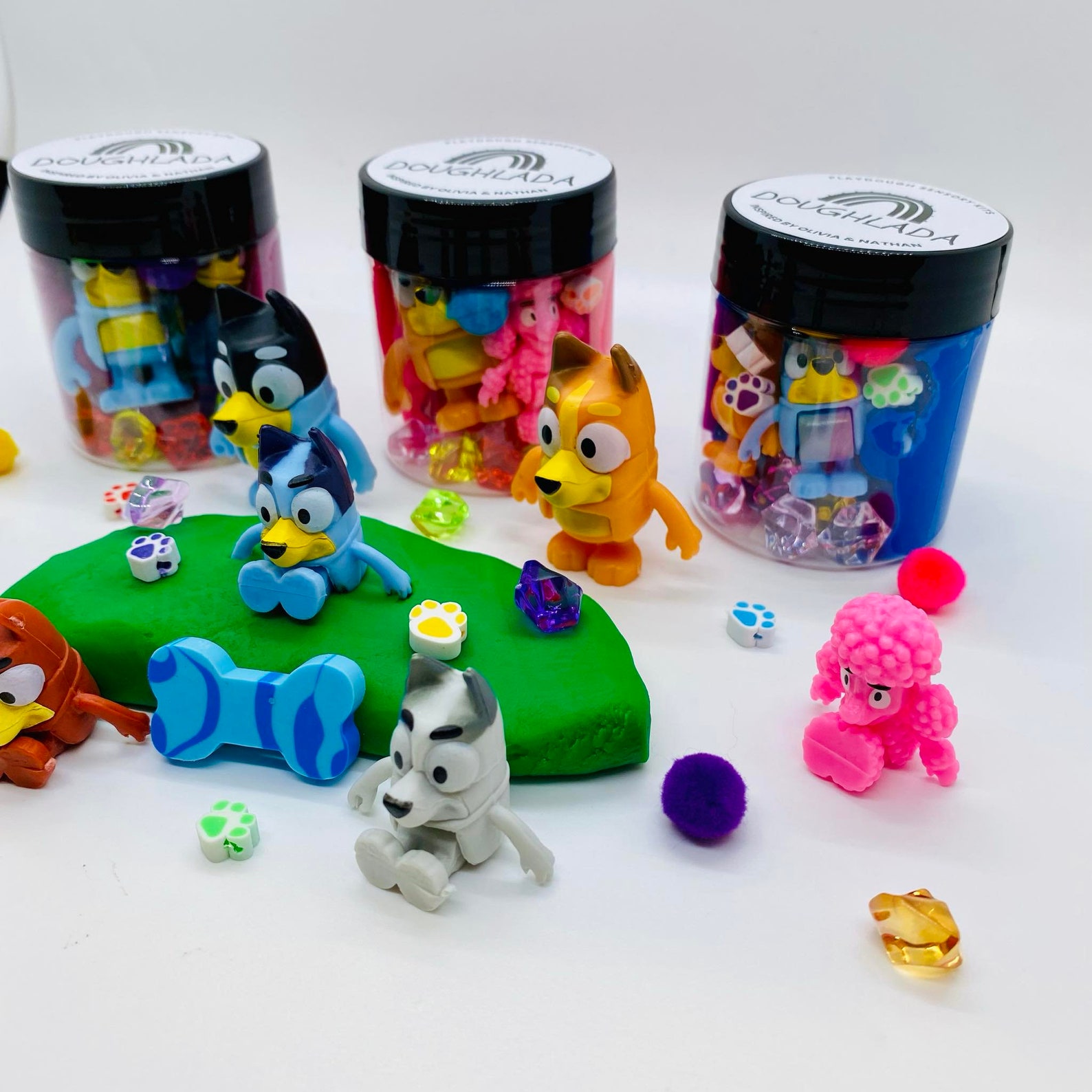 Bluey Playdough Sensory Kit - Etsy